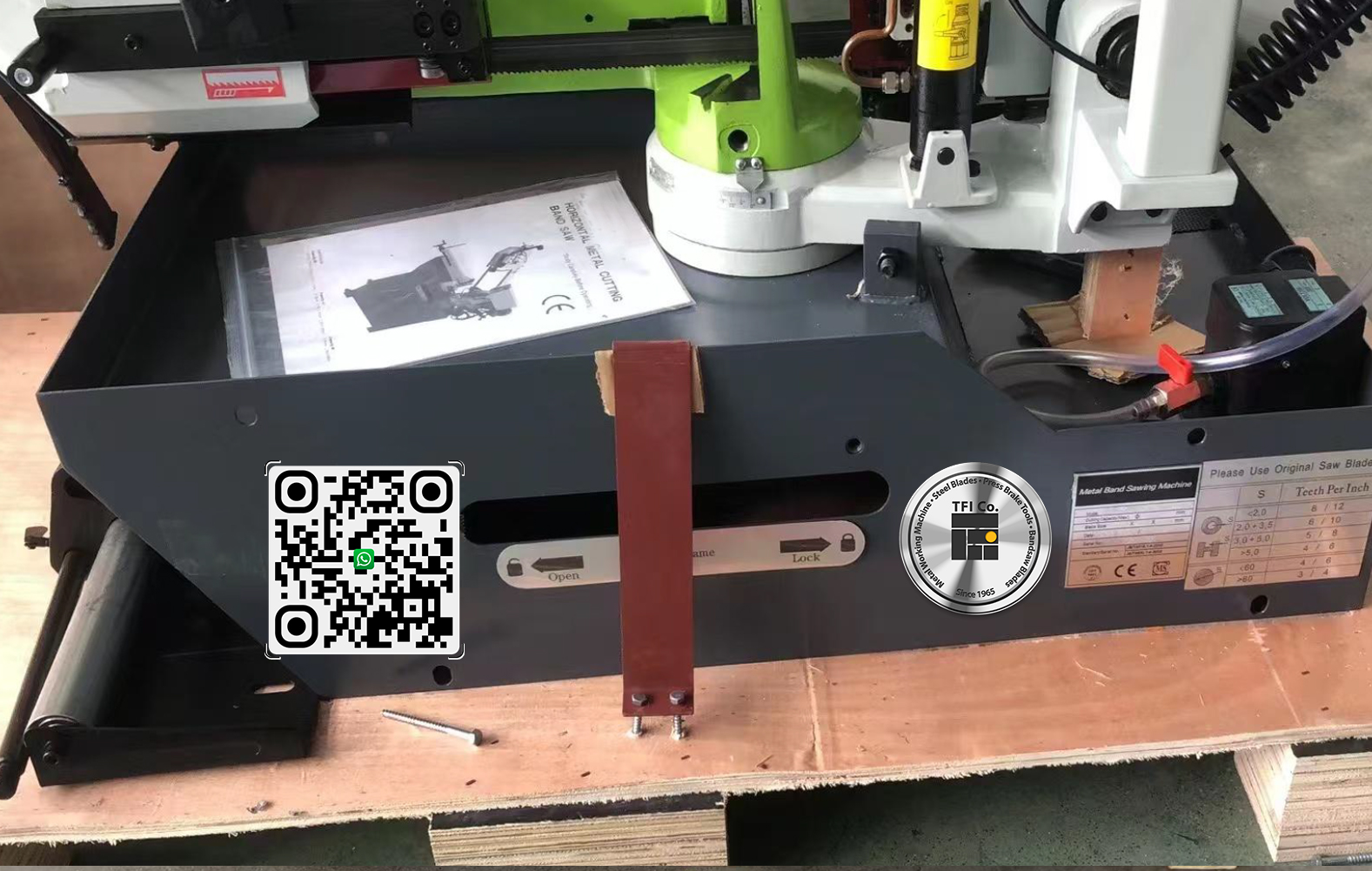 TFI R 260 S Bandsaw Machine Single Column – Bandsaw.ae Machine & Blades